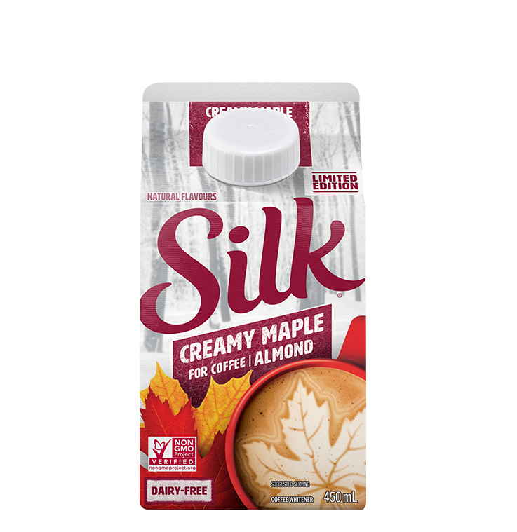 Silk | Creamy Maple Almond Creamer | 450mL | Compass Foods | Canada's ...