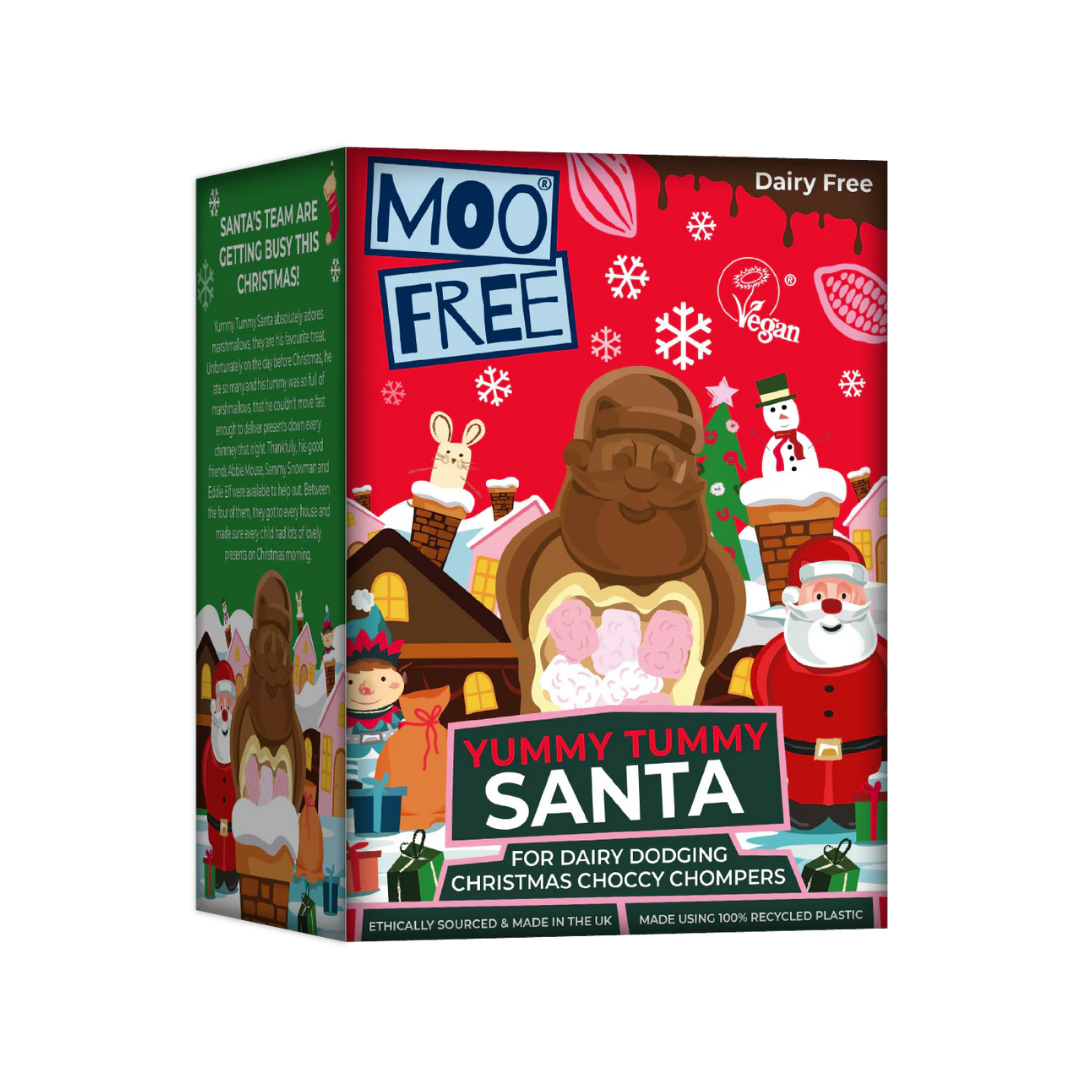 Moo Free | Yummy Tummy Santa | 100g | Compass Foods | Canada's Largest ...